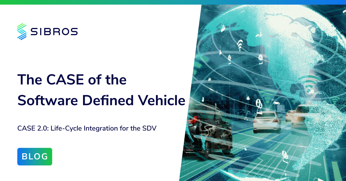 CASE 2.0 and Life-Cycle Integration for the Software Defined Vehicle - Sibros